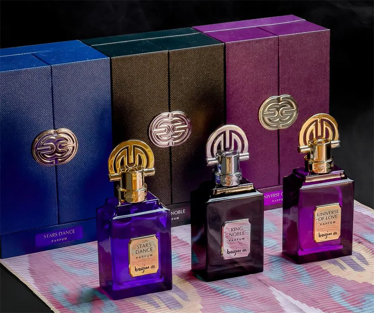 Begim Perfume Bottle Glass Bottle With Zamac Cap - Tj. Pack | Glass ...